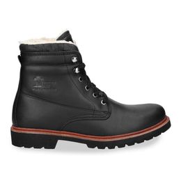 Panama Jack Herren Winterboots "Aviator", Gr. 42schwarz, Nappaleder, Schuhe, zum Schn&uuml;ren