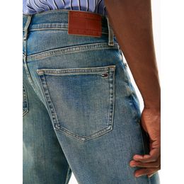Tommy Jeans Herren Bootcut-Jeans "ROBBIE"denim schwarz, Gr. 30, Denim/Jeans, Obermaterial: 99% Baumwolle, 1% Elasthan, Jeans, mit Fade-Effekten,