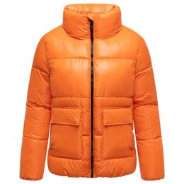 Navahoo Damen Kurzjacke "Eispracht 14", orange, Gr. S, Obermaterial: 100% Polyester; Innenfutter: 100% Polyester; Wattierung: 100% Polyester;