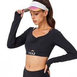 YEAZ Damen Longshirt "Long Shirt HORIZON", schwarz, Gr. L, Obermaterial: 78% Polyester PES. 22% Elasthan EL., Sweatshirts