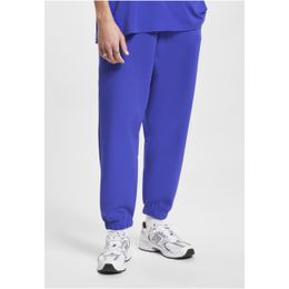 DEF Herren Stoffhose "DEF Herren DEF Sweatpants", lila, Gr. S, unifarben, 80% Baumwolle, 20% Polyester, Hosen