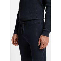 BOSS Herren Jogginghose "Structure", Gr. XL, schwarz, Jersey, Obermaterial: 60% Baumwolle, 40% Polyester, unifarben, Hosen
