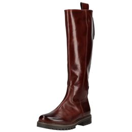 Stiefel Gabor COMFORT "Gabor Comfort Stiefel Nappaleder", Damen, Gr. 38,5, dunkelbraun, Nappaleder, Schuhe Stiefel