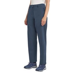 Jack Wolfskin Damen Funktionshose "PICO TRAIL PANTS W", blau, Gr. 40, Obermaterial: 100% POLYESTER; Futter: 100% POLYESTER, Hosen