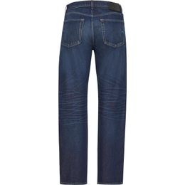 Calvin Klein Herren Slim-fit-Jeansschwarz casper, Gr. 36, Denim/Jeans, Obermaterial: 98% Baumwolle, 2% Elasthan, Jeans, used washed, Slim Straight