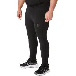 asics Herren Lauftights "asics CORE TIGHT", schwarz, Gr. XXL, unifarben, Stoff, Obermaterial: 79% Polyester, 21% Elasthan, Hosen