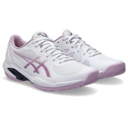 asics Damen Tennisschuh "SOLUTION SWIFT FF 2", Gr. 37,5, wei&szlig;, Synthetik, Textil, Schuhe, Multi Court
