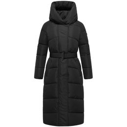Navahoo Damen Steppmantel "Eisblick 14", schwarz, Gr. M, Obermaterial: 100% Polyester. Innenfutter: 100% Polyester. Wattierung: 100% Polyester.