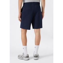 Champion Herren Sweatshorts, blau, Gr. S, Obermaterial: 60% Baumwolle, 40% Polyester, Hosen, kurze, legere Trageform, f&uuml;r Sportmode und dynamische