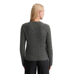 Marc O'Polo MARC O'POLO Damen Cardigan, grau, Gr. XS, meliert, Strick, Obermaterial: 45% Baumwolle, 26% Polyamid, 16% Alpaka, 13% sonstige Fasern, Strickjacken,