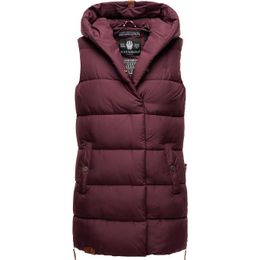 Navahoo Damen Steppweste "Madilynaa", rot, Gr. S, Oberstoff: 100% Polyester. Futter: 100% Polyester. Wattierung: 100% Polyester, Westen, stylische