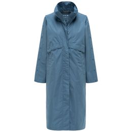 Navahoo Damen Langmantel "Zenbl&uuml;te 14"hellblau, Gr. M, Obermaterial: 100% Polyester; Innenfutter: 100% Polyester, M&auml;ntel, Modischer oversized Damen