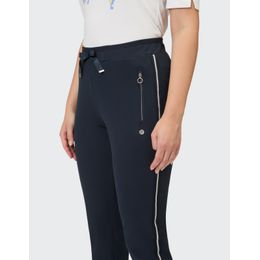 Joy Sportswear Damen Sporthose "JOGGINGHOSE AMELLE", blau, Gr. 46, Obermaterial: 76% Polyester, 24% Elasthan, Hosen, mit Elasthan-Anteil, aus