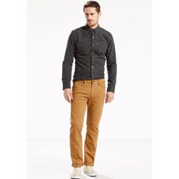 Levi's LEVI'S Herren Straight-Jeans "513 Slim Straigt", braun, Gr. 36, Denim/Jeans, Obermaterial: 99% Baumwolle, 1% Elasthan, Jeans