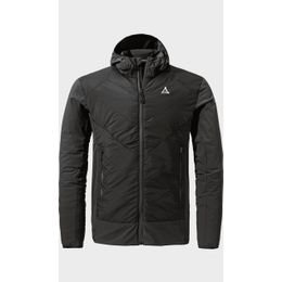 Sch&ouml;ffel SCH&Ouml;FFEL Herren Funktionsjacke "Hybrid Jk Style Blaueis MNS", schwarz, Gr. 48, Oberstoff: 86% Nylon, 14% Elasthan; Oberstoff Vorderteil: 100% Nylon;