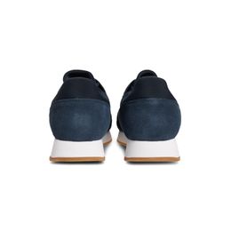 Herren Slip-On Sneaker "RETRO RUNNER SOCK LACE UP NY-SU", Calvin Klein Jeans, Gr. 44, blau, Lederimitat, Textil, unifarben mit Farbeinsatz, Schuhe,