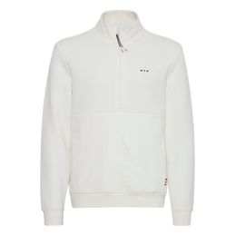 FQ1924 Herren Longpullover "Sweatshirt FQWilliam", wei&szlig;, Gr. XXL, Obermaterial: 80% Baumwolle CO. 16% Polyester PES. 4% Elasthan EL., Pullover