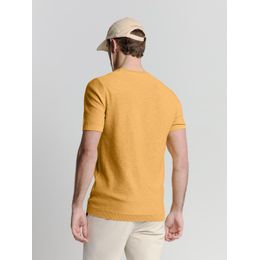 NO EXCESS Herren T-Shirt "NO EXCESS T-Shirt gestrickt", gelb, Gr. XL, 100% baumwolle, Shirts