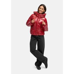 Marikoo Damen Winterjacke "Skyraa"dunkelrot, Gr. L, Obermaterial: 100% Nylon. Futter: 100% Polyester. Wattierung: 100% Polyester. &Auml;rmelfutter: 100%