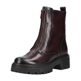 Gabor Damen Schn&uuml;rstiefelette "Gabor Stiefelette Nappaleder", Gr. 42,5bordeaux, Nappaleder, Schuhe