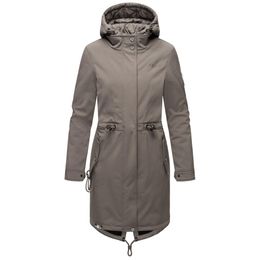 Marikoo Damen Softshelljacke "Mountain Presanella", grau, Gr. XXL, Obermaterial: 95% Polyester, 5% Elasthan. Futter: 100% Polyester. Wattierung: 100%