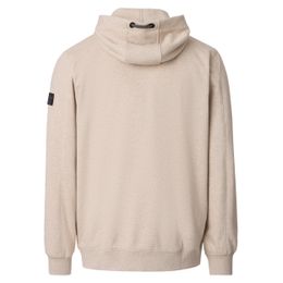 Casamoda Herren Sweatjacke "Casamoda Sweatjacke uni"beige, Gr. 5XL, 60% Baumwolle, 40% Polyester, Sweatjacken