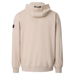 Casamoda Herren Sweatjacke "Casamoda Sweatjacke uni"beige, Gr. XL, 60% Baumwolle, 40% Polyester, Sweatjacken