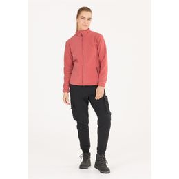 WHISTLER Damen Fleecejacke "Cocoon", orange, Gr. 42, unifarben, 100% Polyester, Jacken, mit praktischem Tunnelzug