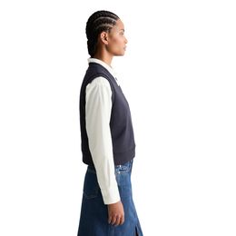 Marc O'Polo Damen Sweatshirt "aus Organic Cotton"blau depths, Gr. XS, MARC O'POLO DENIM, unifarben, Obermaterial: 100% Baumwolle, Sweatshirts