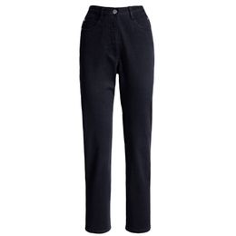 Classic Basics Damen 5-Pocket-Jeans, schwarz, Gr. 38, unifarben, 97% Baumwolle, 3% Elasthan, Jeans