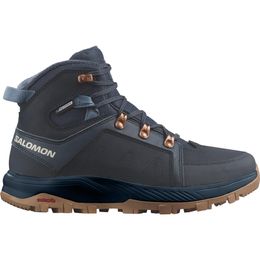 Salomon Damen Wanderschuh "OUTCHILL THINSULATE CLIMASalomon WATERPROOF", Gr. 37, grau, Synthetik, Textil, Schuhe, wasserdicht
