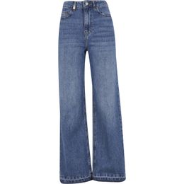 2Y STUDIOS Damen Bequeme Jeans "2Y Studios Vulna Open Hem Jeans"blau, Gr. 30, unifarben, 100% Baumwolle, Jeans