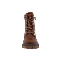 Tom Tailor M&auml;dchen Stiefel "Tom Tailor Tall Boots", Gr. 32braun, Polyurethan, unifarben, Schuhe