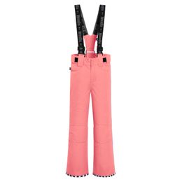 WeeDo M&auml;dchen Schneehose "UNIDO Einhorn", pink, Gr. 116, Obermaterial: 100% Polyester; Futter: 100% Polyester; F&uuml;llung: 100% Polyester, Hosen,