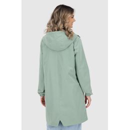 alife and kickin ALIFE & KICKIN Damen Parka "FrizziAKA"alpine frost, Gr. L, unifarben, Web, Obermaterial: 90% Polyester, 10% Polyamid, Jacken, mit Kapuze und