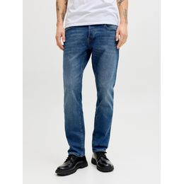 Jack & Jones JACK & JONES Herren Slim-fit-Jeans "JJIGLENN JJORIGINAL SQ 270/223 2 PK MP"blau denim pack:schwarz denim, Gr. 33, Abriebeffekte, Denim/Jeans,