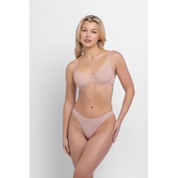 Dorina Damen B&uuml;gel-BH "Noa", Gr. 95pink, Obermaterial: 79% Polyamid, 21% Elasthan, BHs, mit Schale, nicht gef&uuml;ttert, mit B&uuml;gel, basic, elastisch,