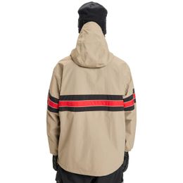Quiksilver Herren Snowboardjacke "Steeze"fallen rock, Gr. XXL, Obermaterial: 100% Nylon;, Jacken