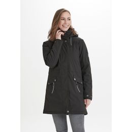 WHISTLER Damen Parka "NAMOL", schwarz, Gr. 36, unifarben, 96% Polyester, 4% Elasthan, Jacken, mit 10.000 mm Wassers&auml;ule