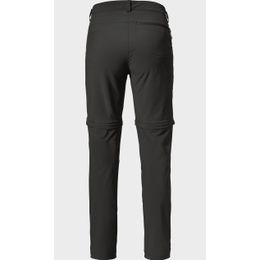 Sch&ouml;ffel SCH&Ouml;FFEL Damen Zip-away-Hose "Outdoor-Hose Zip Off"9990, schwarz, Gr. 19, Oberstoff: 89% Nylon, 11% Elasthan, Hosen