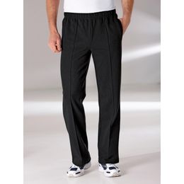 Catamaran Herren Trainingshose, schwarz, Gr. 56, unifarben, 60% Viskose, 35% Polyester, 5% Elasthan, Hosen