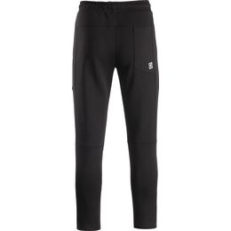 LPO Herren Jogginghose "Jogginghose Robert", schwarz, Gr. 58, Jersey, 100% Polyester, Hosen, Elastisches Material passt sich optimal an K&ouml;rperformen