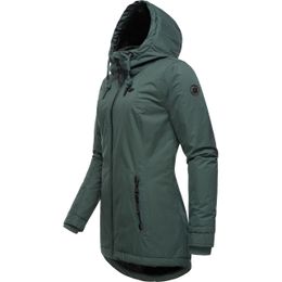 Ragwear Damen Winterjacke "Zuzka Winter", gr&uuml;n, Gr. XXXL, Au&szlig;enmaterial: 100% Polyester; Innenfutter: 100% Polyester; Kapuzenfutter: 100% Polyester;