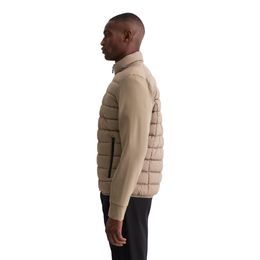 Marc O'Polo MARC O'POLO Herren Outdoorjacke "mit weichen Scuba-&Auml;rmeln", beige, Gr. M, unifarben, Obermaterial: 100% Polyester. F&uuml;llung: 100% Polyester. Futter: