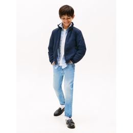 Tommy Hilfiger Jungen Steppjacke "ESSENTIAL PADDED JACKET", blau, Gr. 3, unifarben, Web, Obermaterial: 100% Polyamid, Jacken, f&uuml;r Kinder bis 16