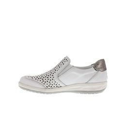 Slipper Reflexan, Damen, Gr. 36, wei&szlig;, Glattleder, Schuhe Slipper