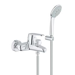 Grohe Eurodisc Cosmopolitan Aufputz-Wannenarmatur, Einhebelmischer, 33395002,