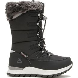 Kamik Damen Winterstiefel "PRAIRIE2", Gr. 34, schwarz, Synthetik, Schuhe, Snowboots, Winterboots, Winterschuhe, gef&uuml;ttert