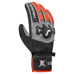 Reusch Damen Skihandschuhe "Worldcup Warrior R-TEX XT", schwarz, Gr. 10,5, mehrfarbig, 92% Polyester, 8% Ziegenleder, Handschuhe, mit wasserdichter,