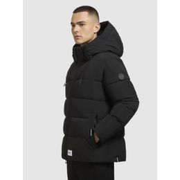 Khujo Herren Winterjacke "Loga2-YM", schwarz, Gr. XL, Material: 100% Polyester; Futter: 100% Polyester; Wattierung: 100% Polyester, Jacken,